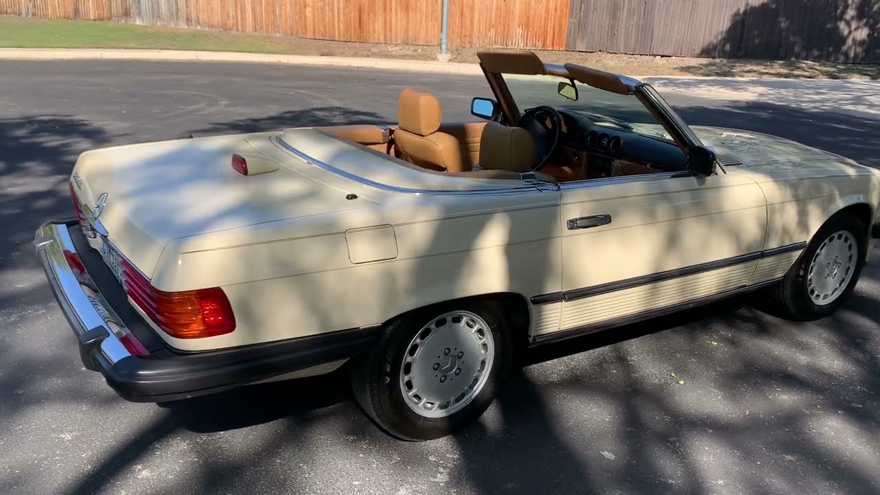 1987 Mercedes 560SL Walk around - YouTube