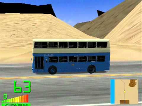 MM2 周圍走(30) CMB Ailsa Volvo B55 9.9m BJ4862 AV1 in Sajmon's Desert city ...