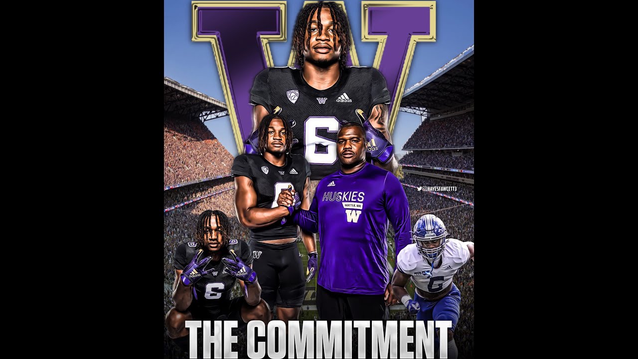 Emeka Megwa 4 Star ⭐️⭐️⭐️⭐️ RB Commits To Washington | Career ...