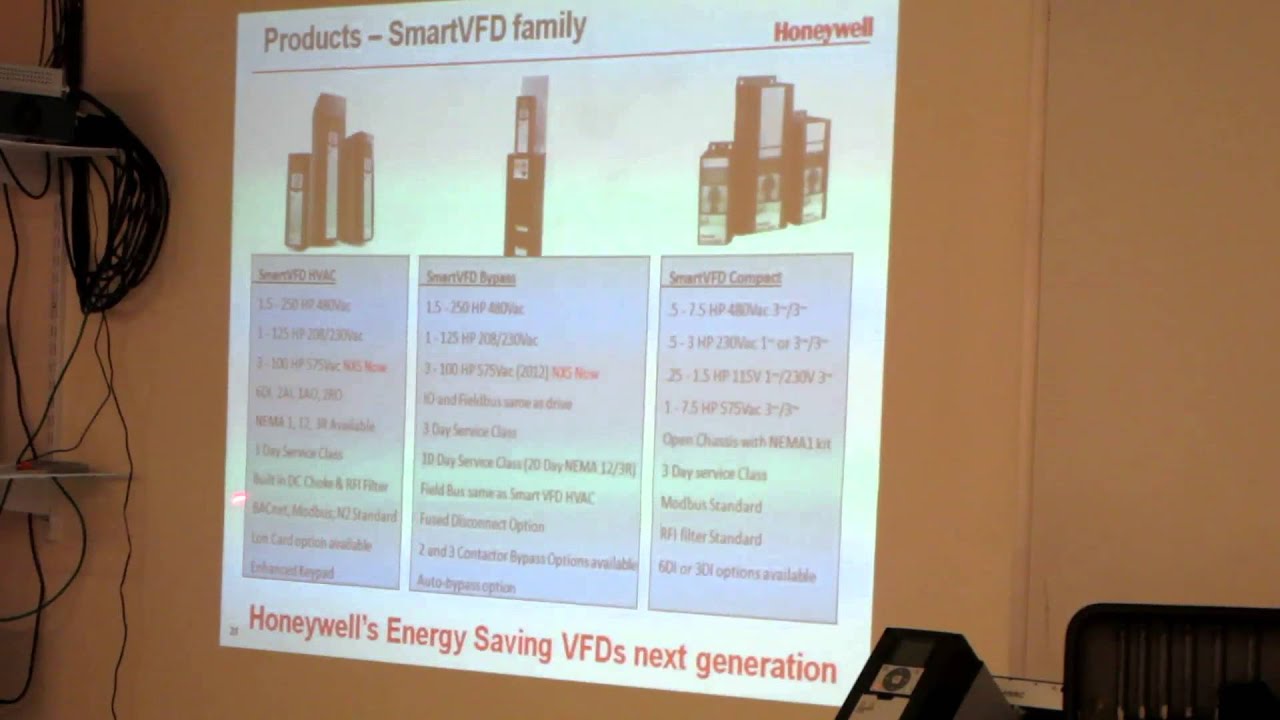 Honeywell Smart & CORE VFD Training Class Part 4 - YouTube