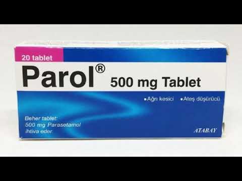 Parol 500 mg Hakkında Bilmeniz Gereken Her Şey!