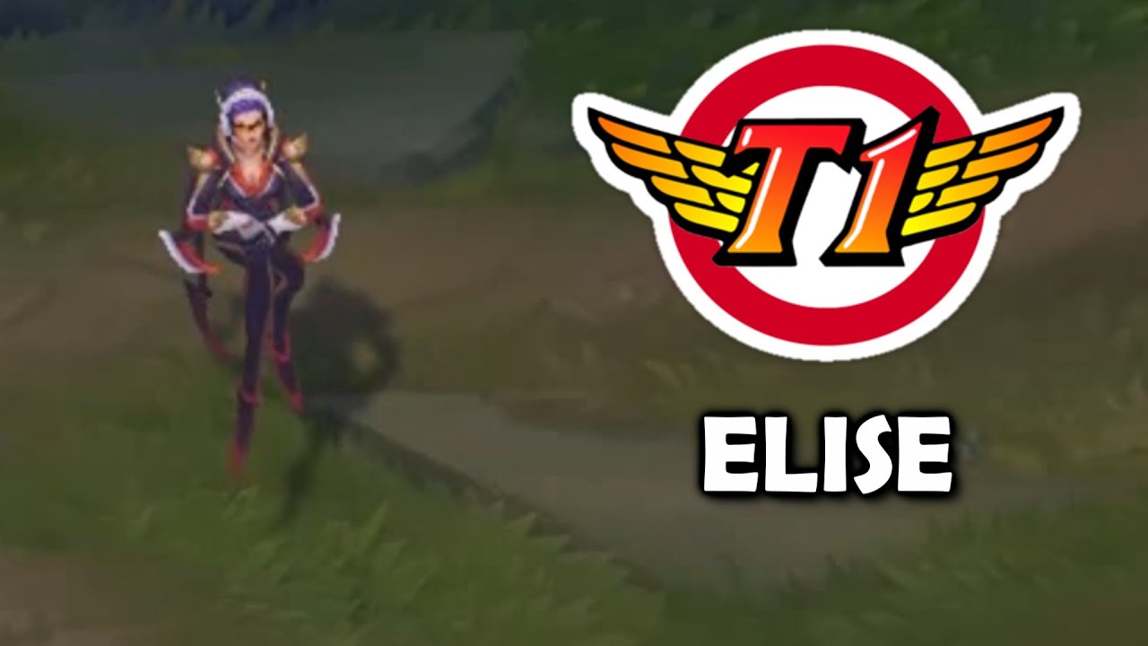 SKT T1 Elise - Skin Preview - League of Legends - YouTube