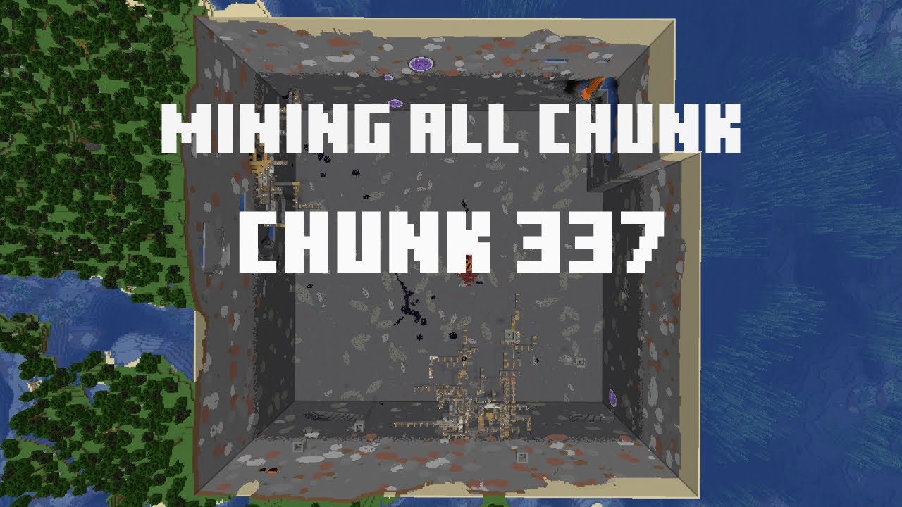 Mining all the chunks in Minecraft (Chunk 337) - YouTube