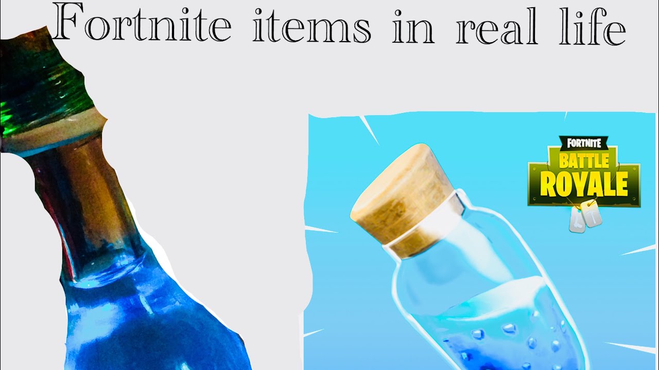 Fortnite items in real life - YouTube