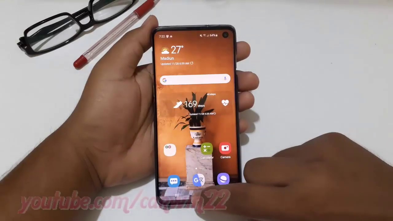 Samsung Galaxy S10 : How to enable or disable Missed calls and messages ...