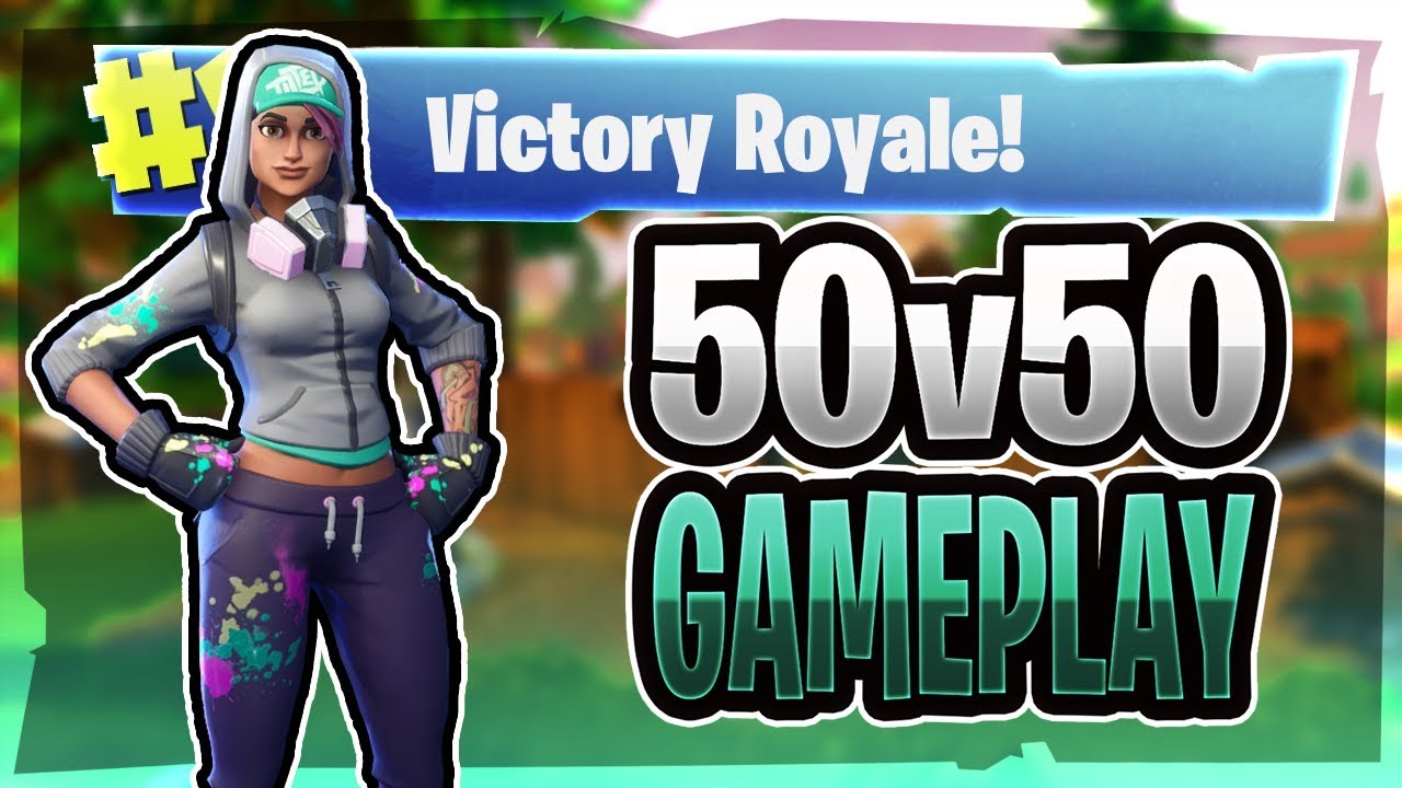 50v50 GAMEPLAY! I Fortnite Gameplay - YouTube
