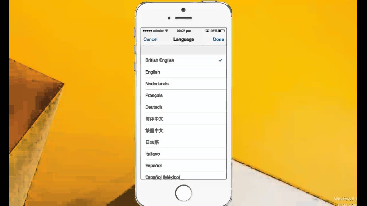 How to change language on iPhone as per your requirement - YouTube