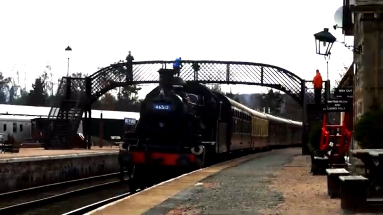 Opening day of steam services at The Strathspey Railway 30th March 2019 ...