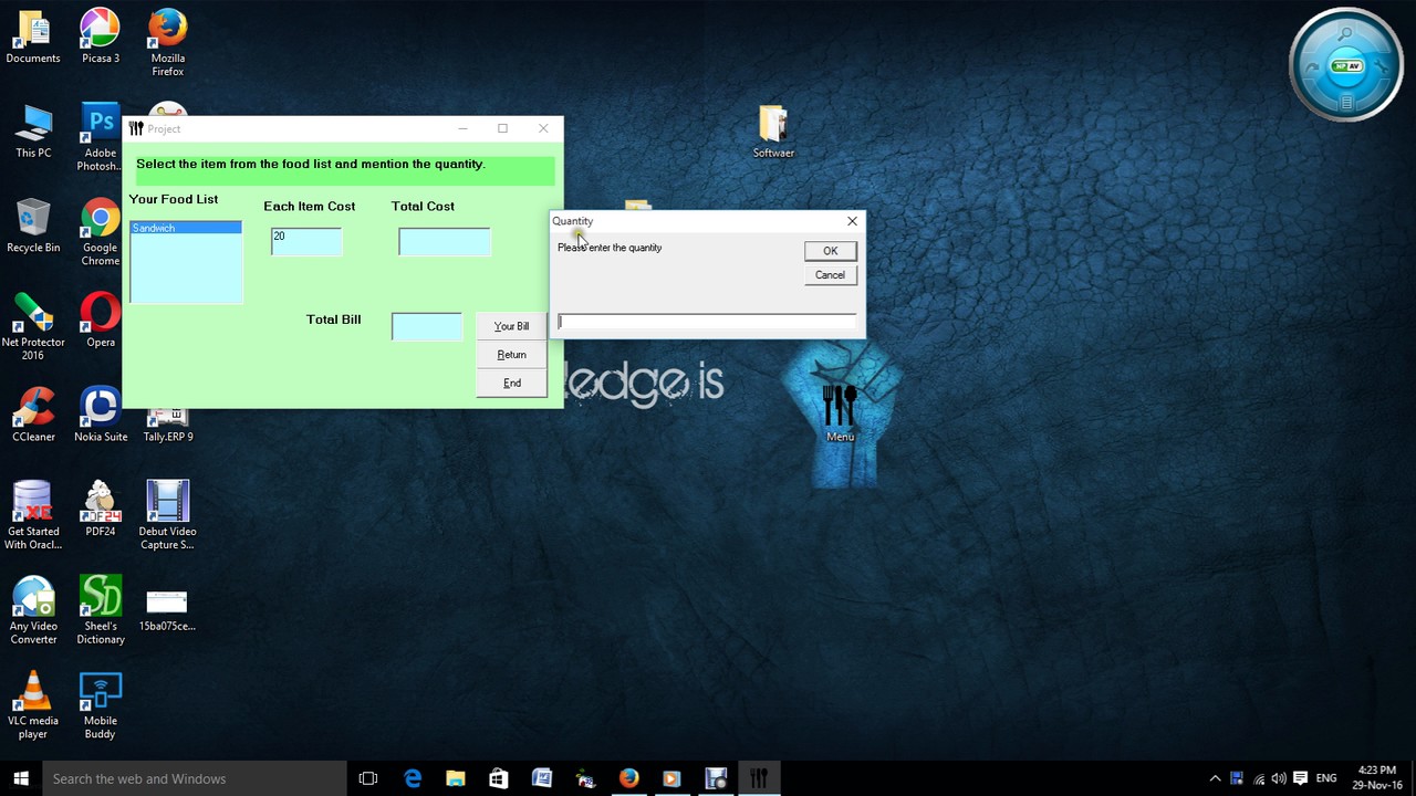 Hotel Billing System Visual Basic 6.0 New Video 2016 - YouTube