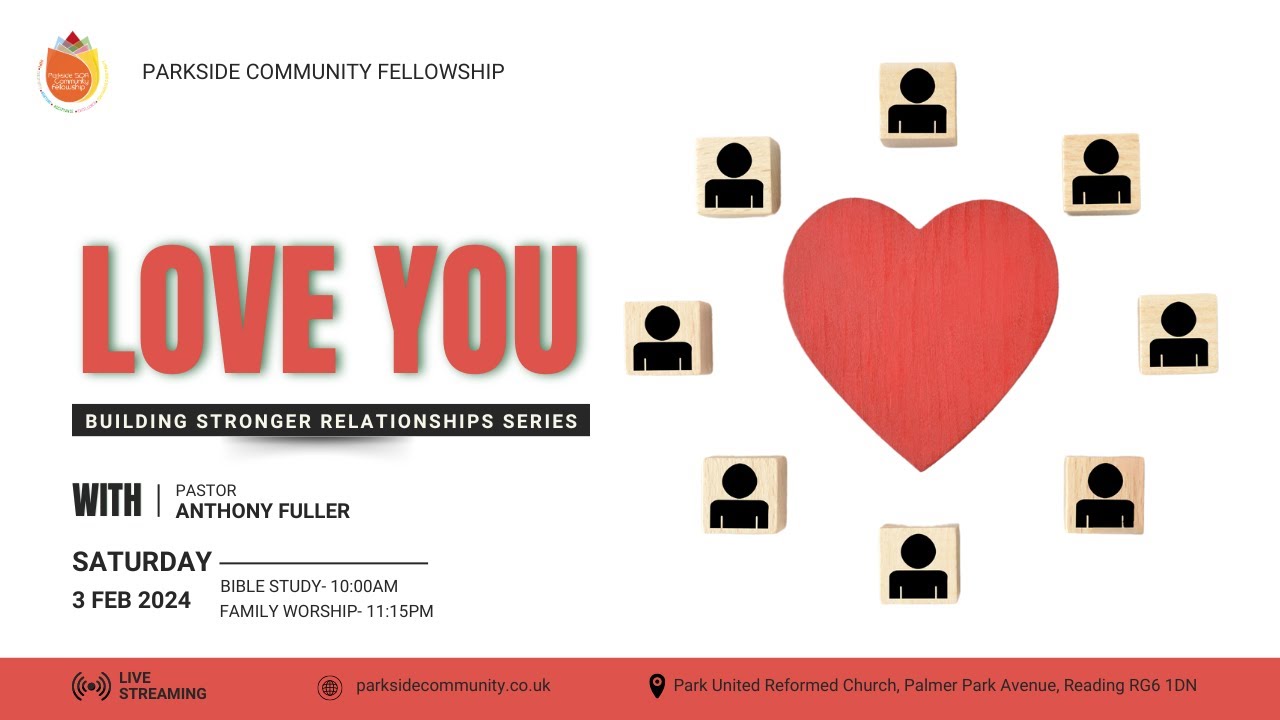 Pr Anthony Fuller || Love You || Building Stronger Relationships ...