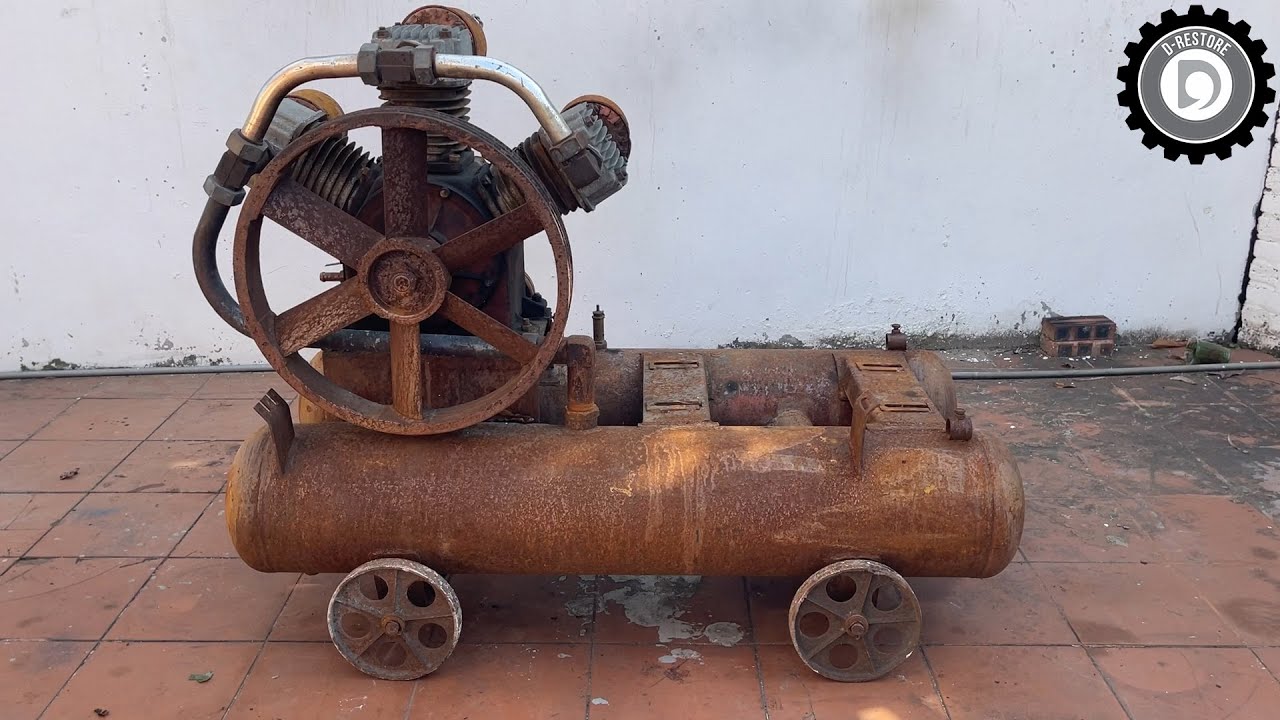 Restore Old 30 HP Air Compressor | Perfect Recovery Skill ...