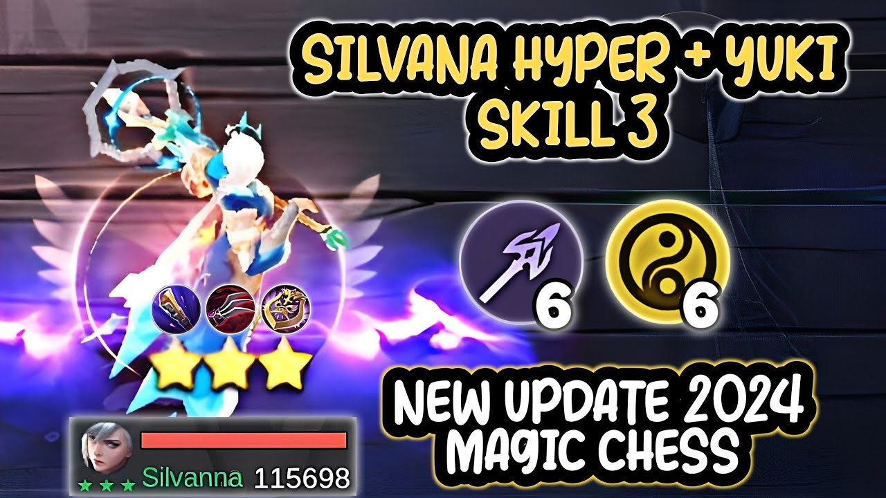 HYPER SILVANA CADIA LANCER !! ASPDNYA GACORR || MAGIC CHESS MOBILE ...