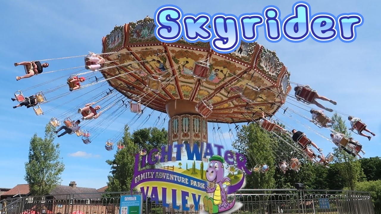 Lightwater Valley Skyrider onride pov July 2022 - YouTube