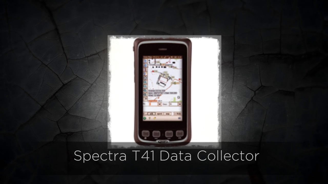 Spectra T41 Data Collector - YouTube