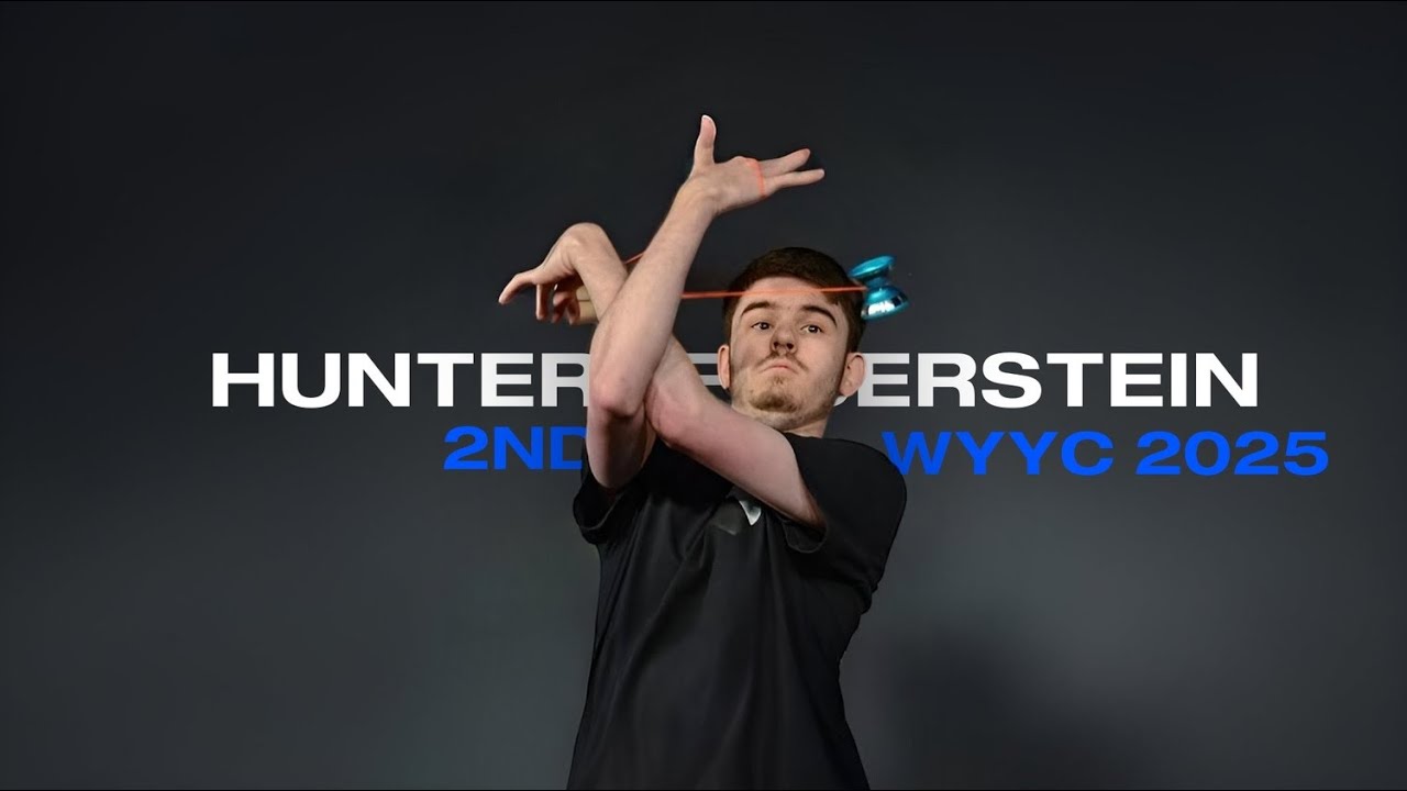 HUNTER FEUERSTEIN WORLD YOYO CONTEST 2025 Yoyo Point Visual #yoyo - YouTube