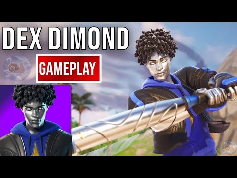 New Dex Dimond Skin Gameplay (Fortnite) - YouTube