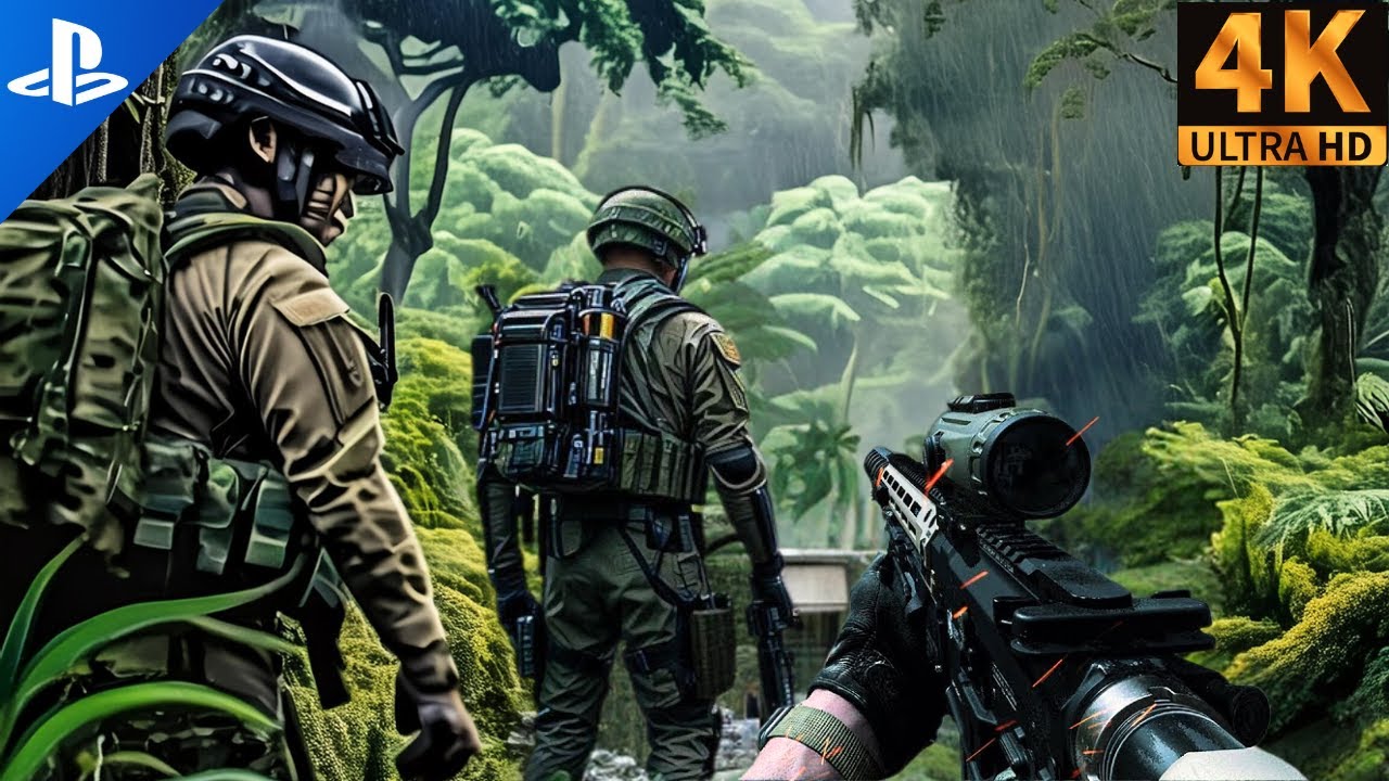 Ghosts are the only Hunters in the Jungle || Ultra Realistic Call of ...