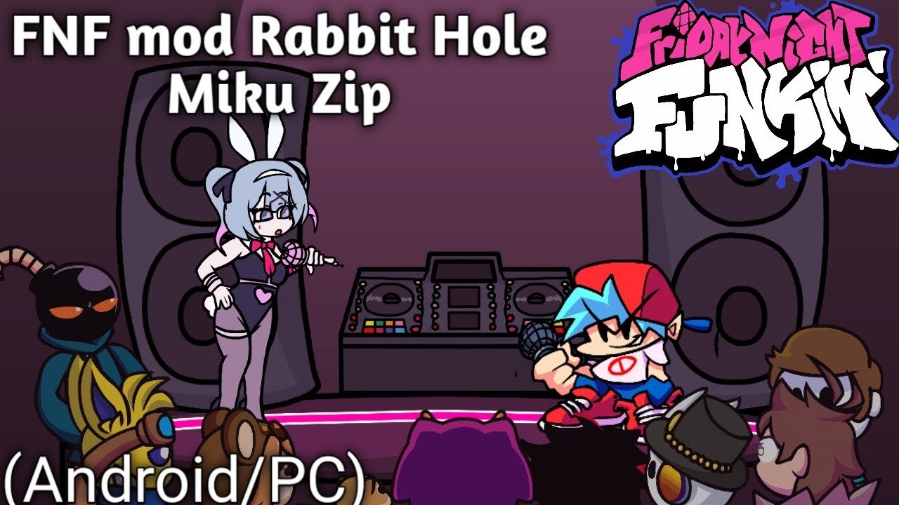 FNF mod Rabbit Hole Miku Android Zip - YouTube