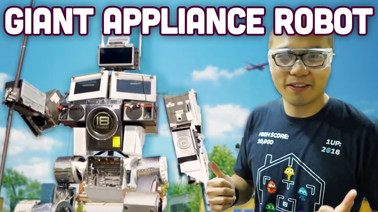 Giant Appliance Robot in Sixty Seconds - YouTube