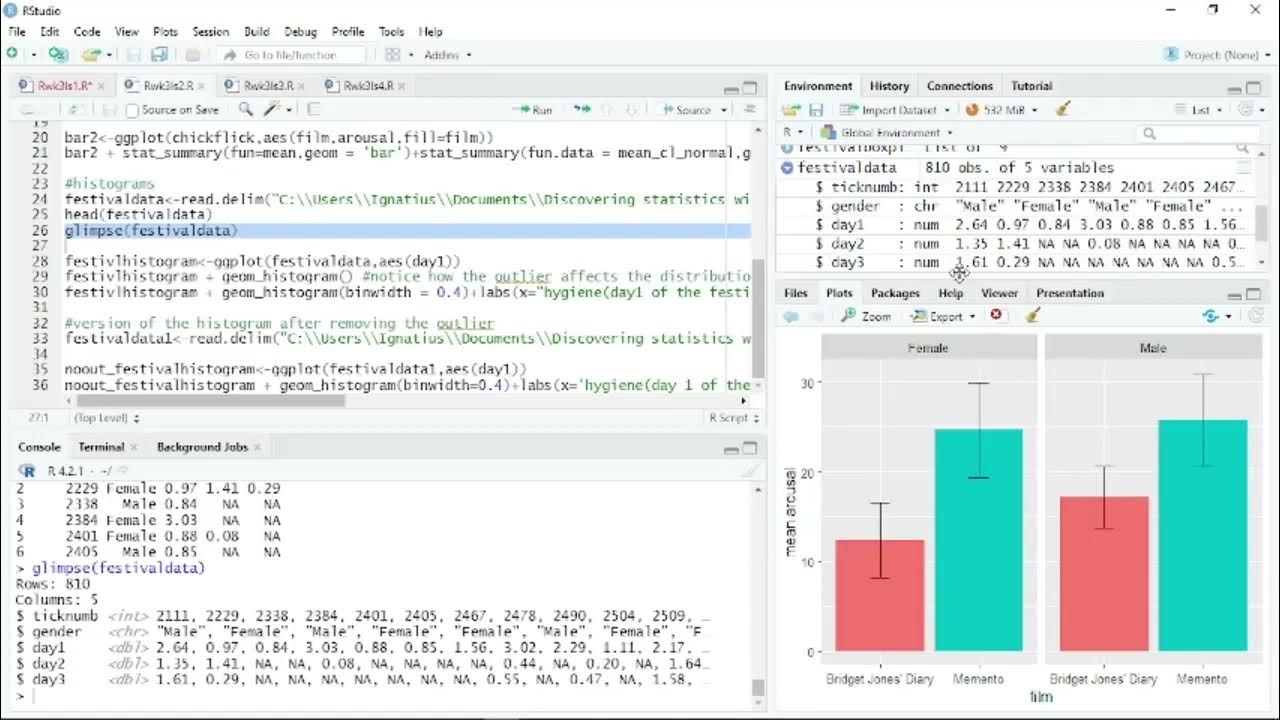 Intermediate R Programming (Scatterplots, Boxplot, Bar Chart ...