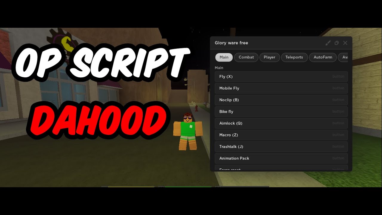[UPDATED] OP DAHOOD GUI | GODMODE | AUTOFARM | AIMLOCK (PASTEBIN) - YouTube