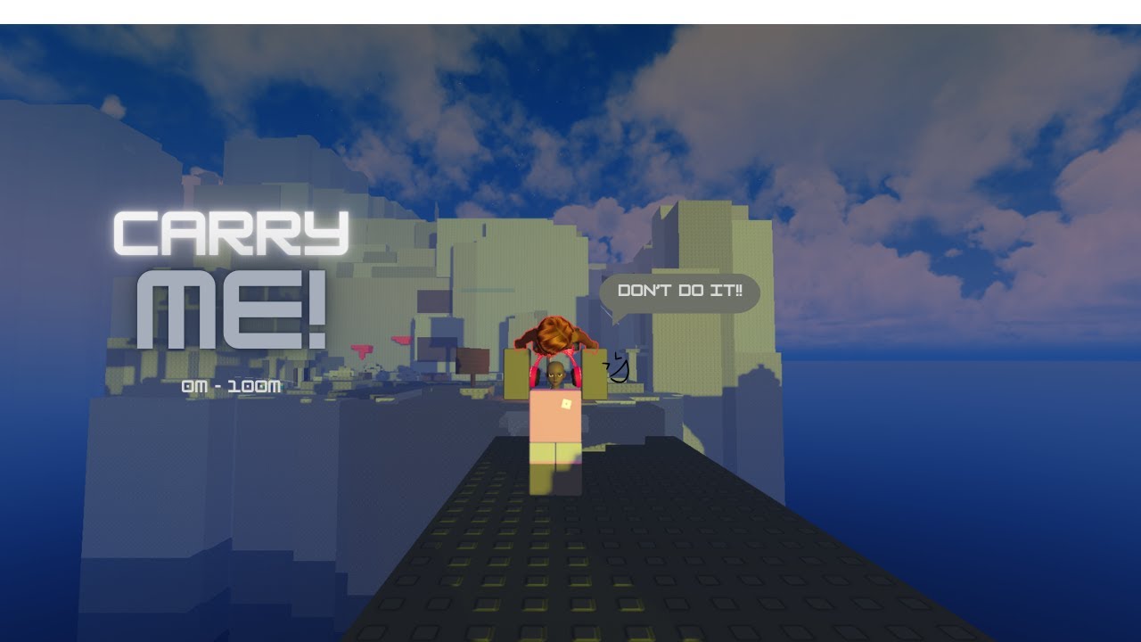 Can We Survive This Crazy Obby? | Carry Me 2 Player Obby Roblox ...
