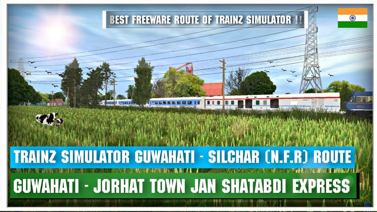 Trainz Simulator Gameplay !! Beautiful Route Gameplay In Trainz ...