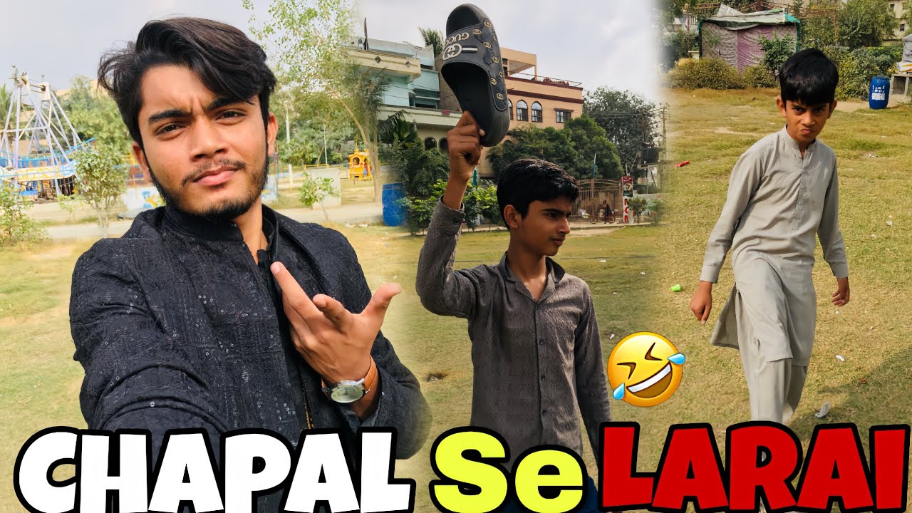 Slipper🩴 Fight Hassnain And Kashif 🤣🤣🤣 - YouTube
