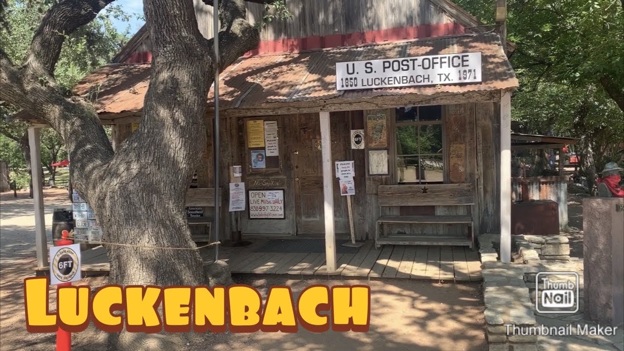 Luckenbach, Texas - YouTube