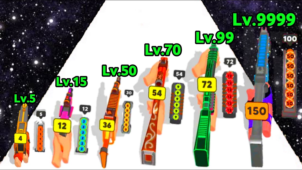 Rapid Reload Run - Level Up Reload Gun Max Level Gameplay (Rapid Reload ...