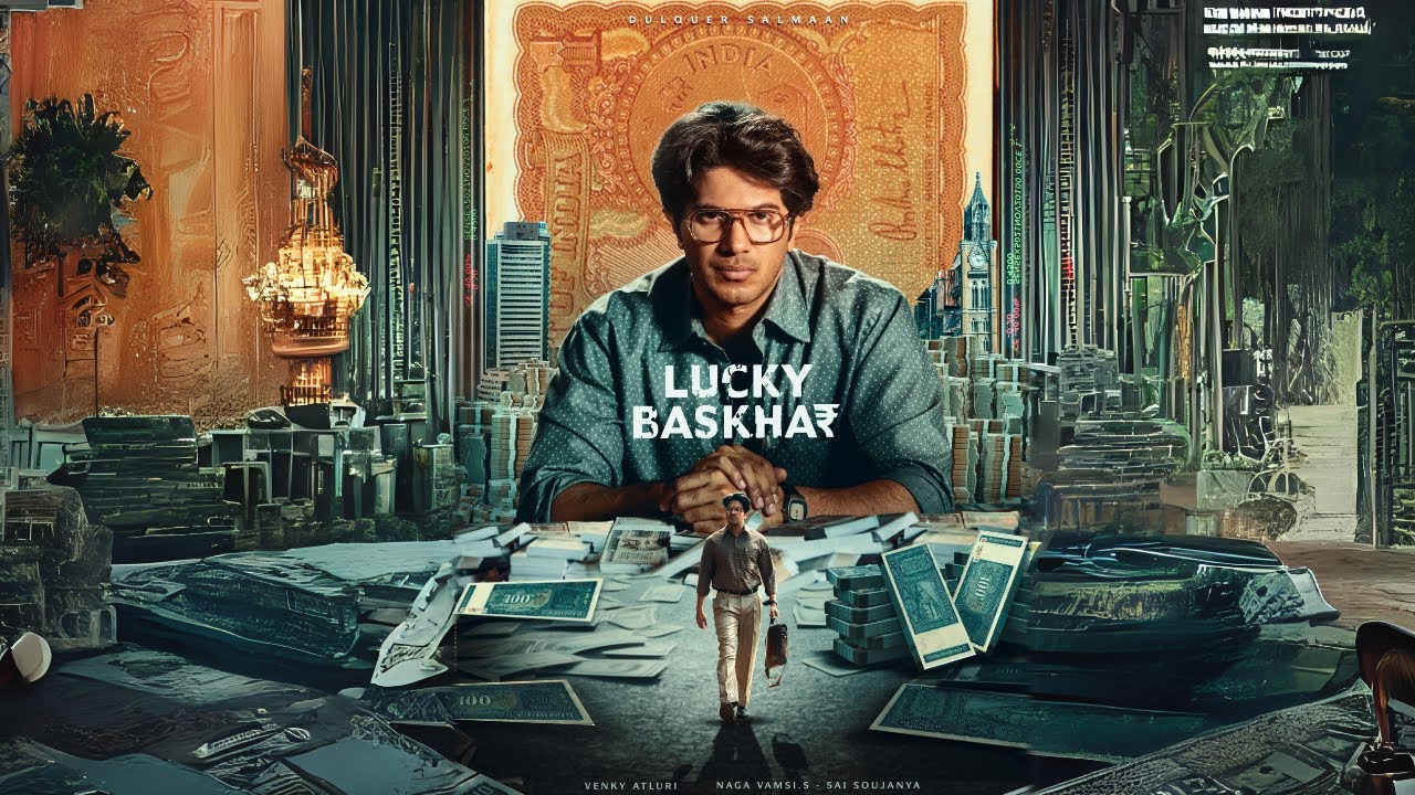 Lucky Baskhar First Look | Dulquer Salmaan | Meenakshii | VenkyAtluri ...