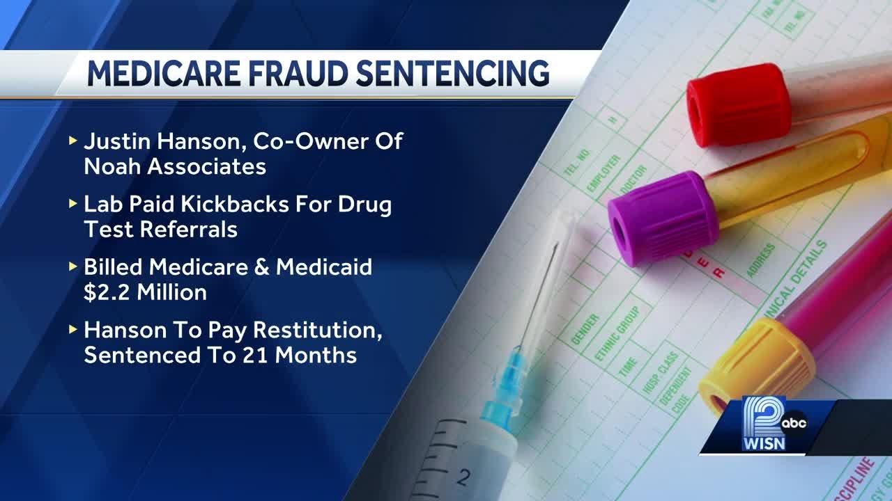Milwaukee lab owner sentenced in $2.2M Medicare kickback fraud - YouTube