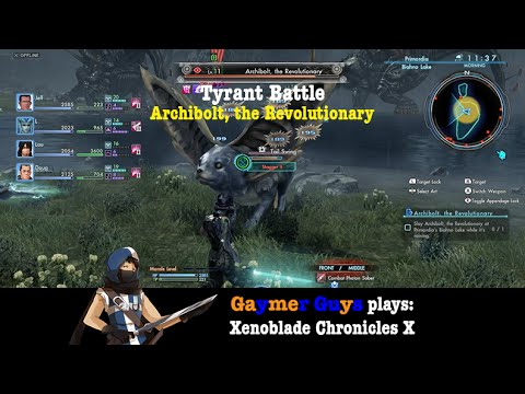 Xenoblade Chronicles X - Tyrant Battle: Archibolt, the Revolutionary ...
