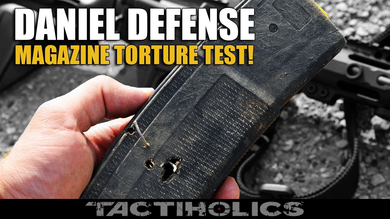 Torture Test! | Daniel Defense 32-Round Magazine - Tactiholics™ - YouTube