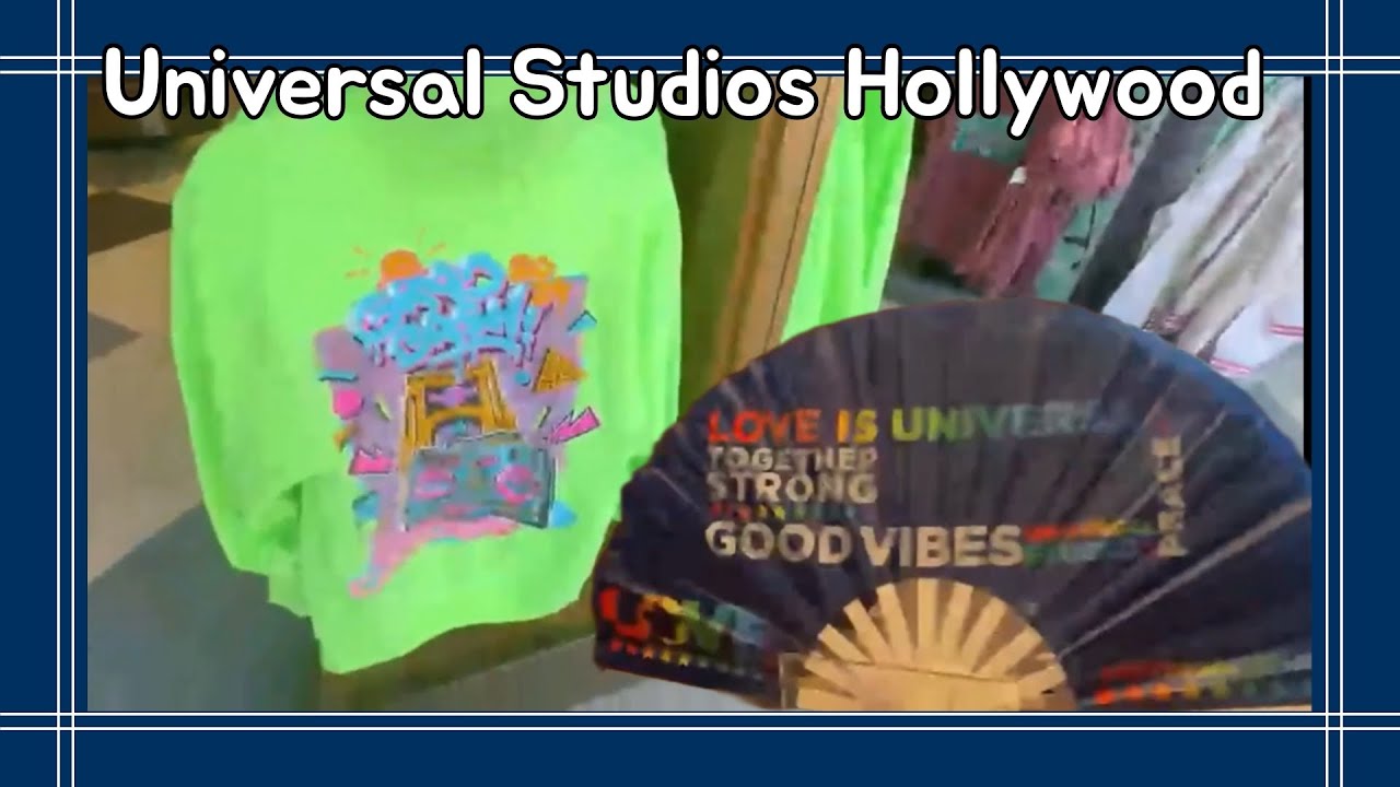 Universal Studios Hollywood Grad Bash and Pride Month Merchandise 2024 ...