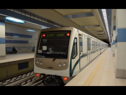 Sofia Metropoliten. Business park station to Slivnitza station. July 2021