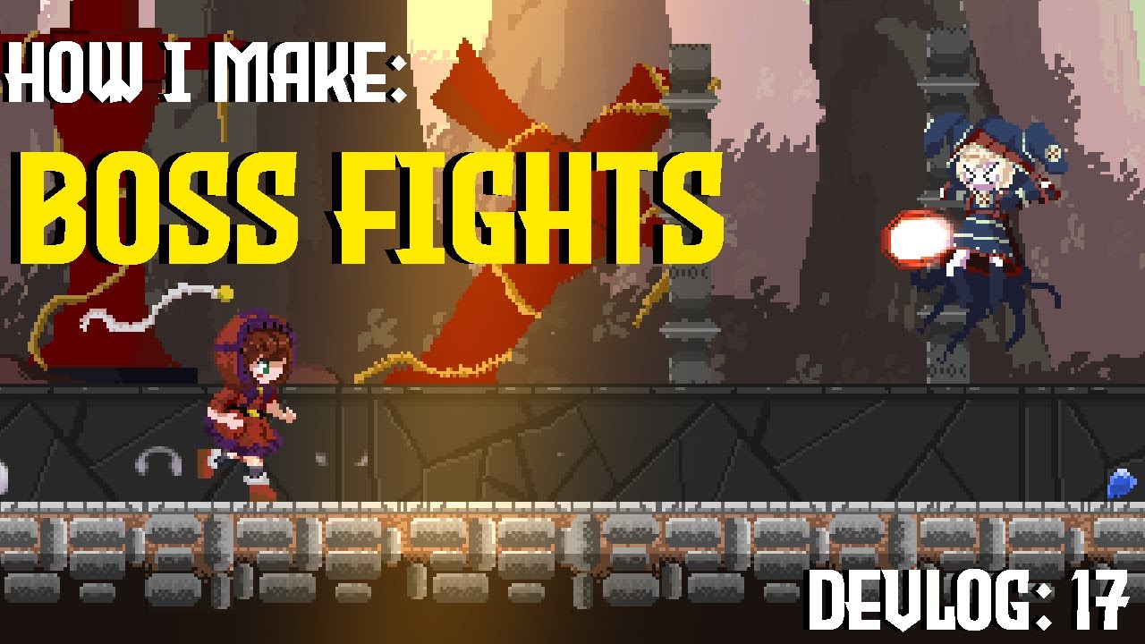 How I Make Boss Fights For My Indie Game - YouTube