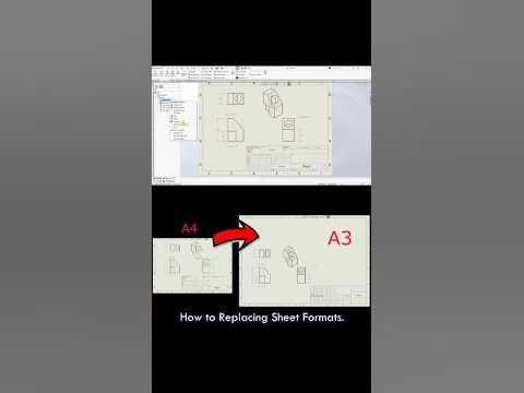 How to Replace Sheet Format & Title Block in SolidWorks Drawing - YouTube