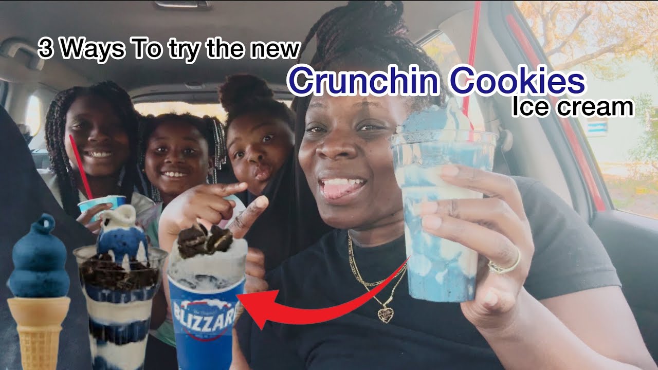 3 Ways to Try the New CRUNCHIN COOKIE IceCream at Diary Queen | food ...