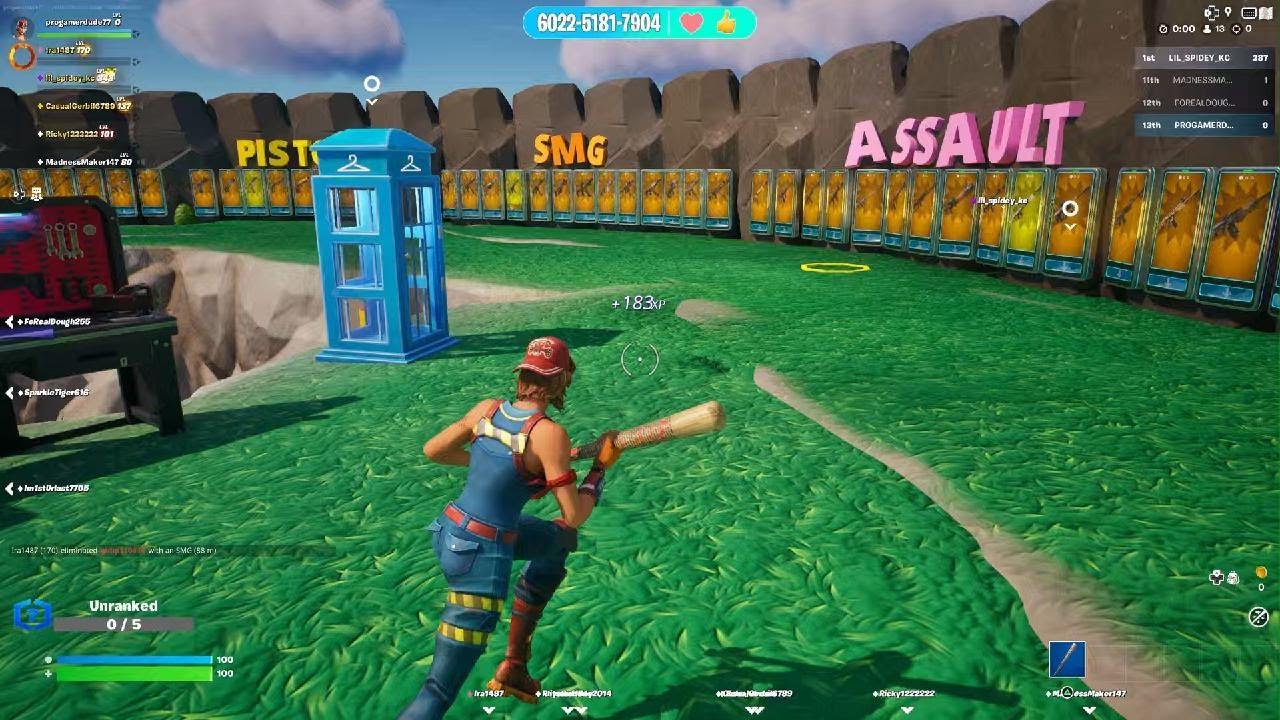 Emote map Fortnite almost all Emotes in the game!! - YouTube