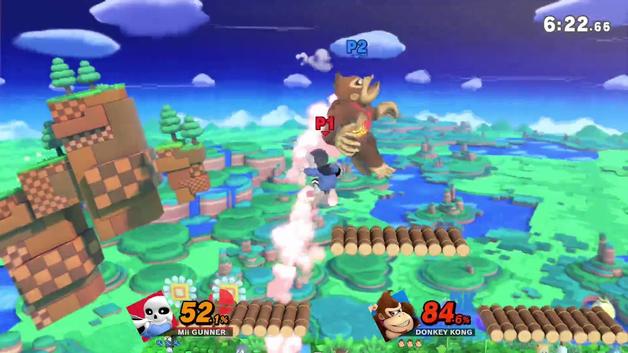 Super Smash Bros Ultimate - Home Run Bat ruins DK's life - YouTube