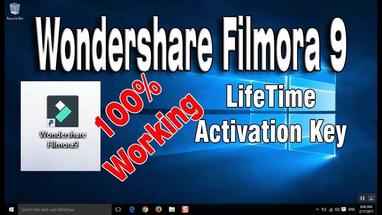 How to activate Filmora9 free with activation key latest 2020 - YouTube