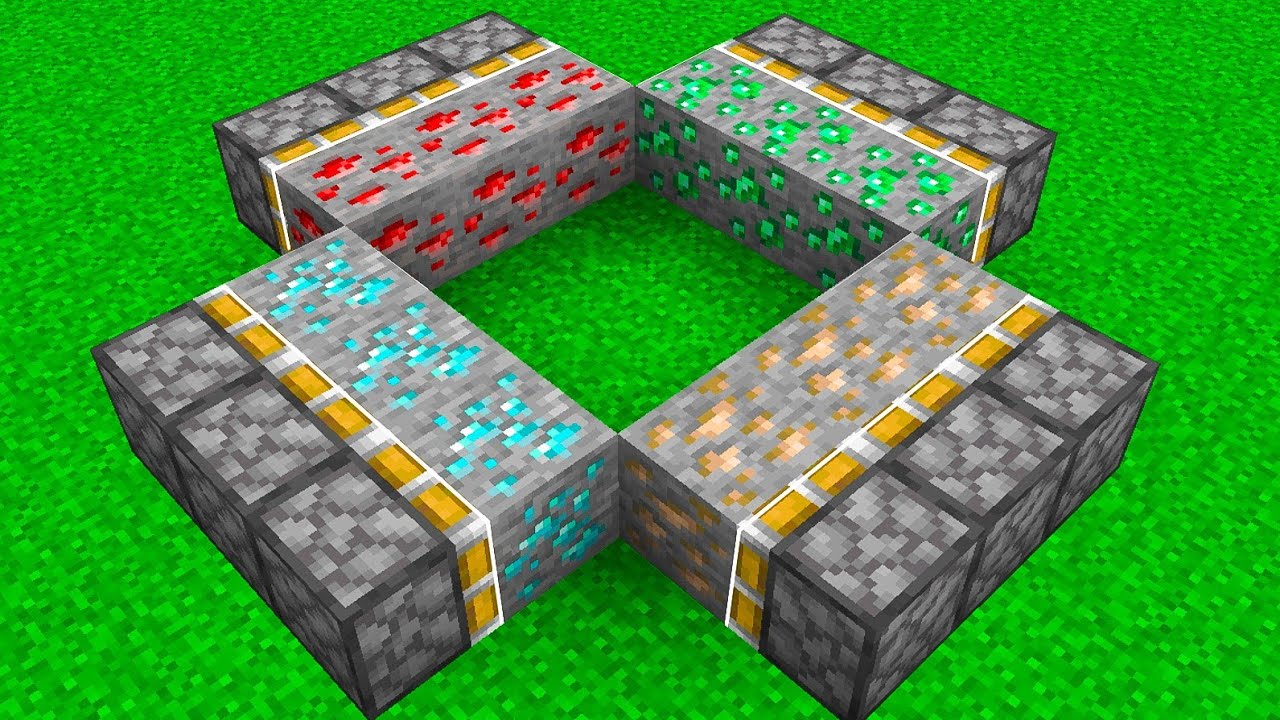 all ore combined = ??? Minecraft Meme - YouTube