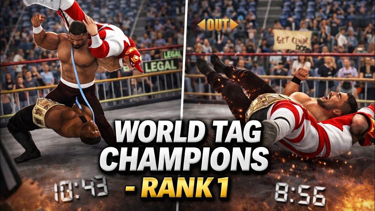 Rank 1 World Tag Champions 😈 | Unstoppable Tag Team Destruction ...
