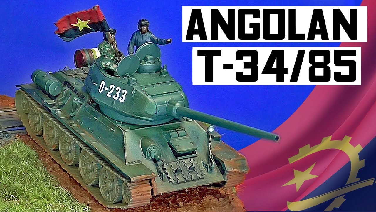 Rubicon Models 1:56 Scale Angolan T-34/85 (build video) - YouTube