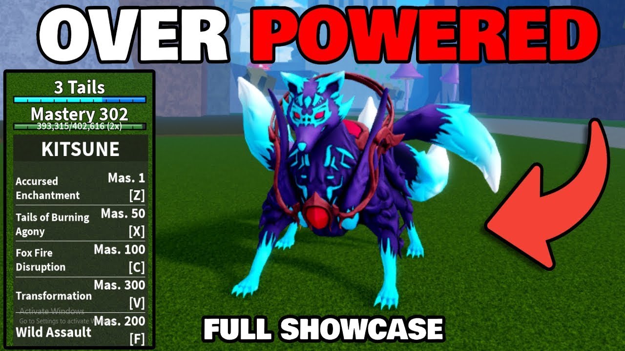 JE MANGE LE FRUIT DU KITSUNE ET JE LE MASTERY - YouTube