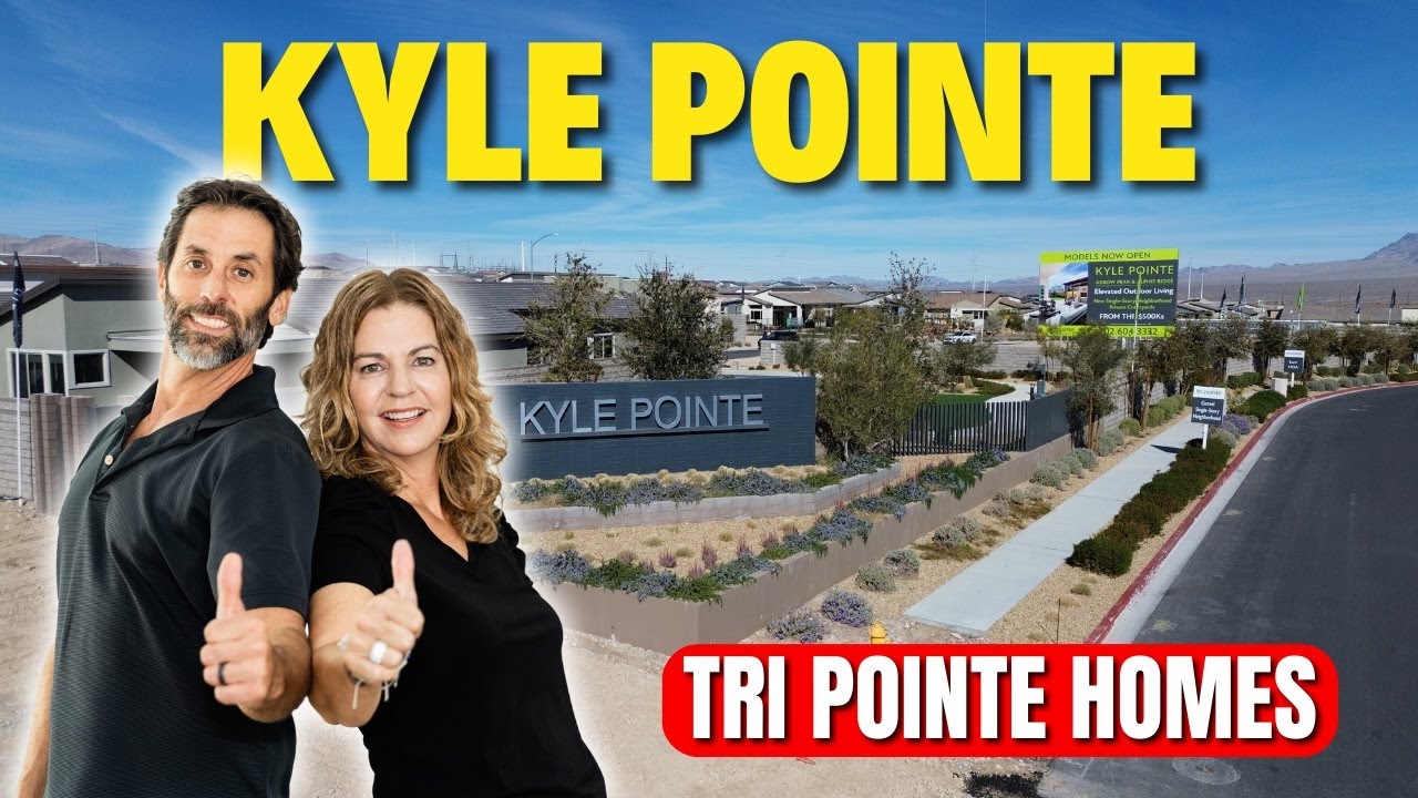 Kyle Pointe by Tri Pointe Homes a Newer Community in Las Vegas - YouTube