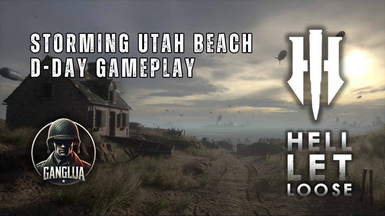 Storming Utah Beach | Hell Let Loose Gameplay - YouTube