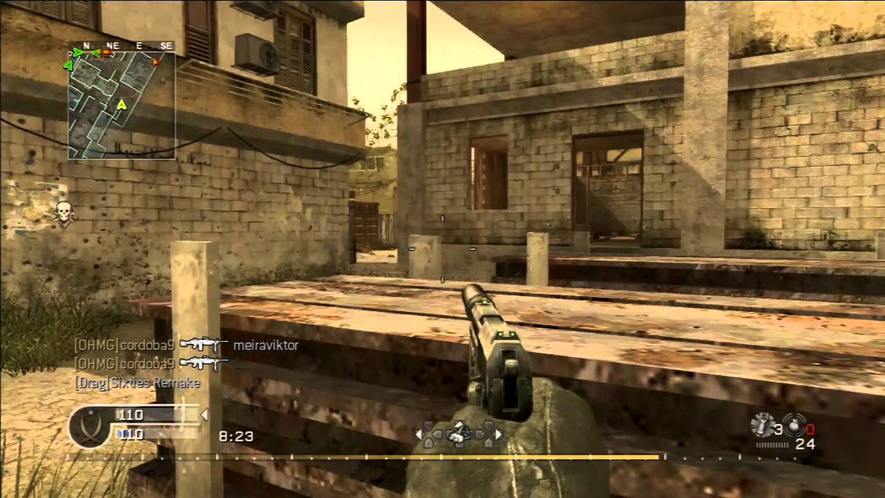 COD 4 Modern Warfare: Backlot Team Deathmatch - YouTube