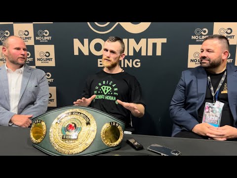 ‘IT WAS MY DESTINY’ | DENNIS HOGAN POST-FIGHT PRESS CONFERENCE AFTER ...